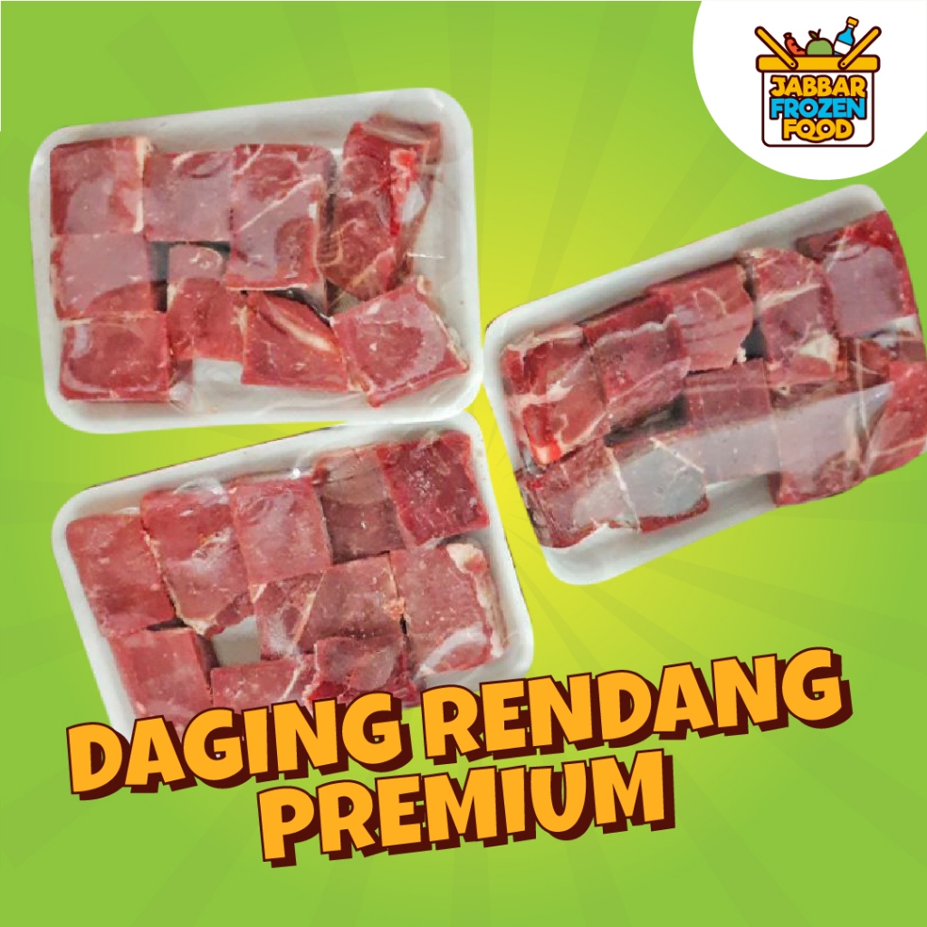 Jual Daging Rendang Premium 1kg dan 1/2kg (500gram) | Shopee Indonesia