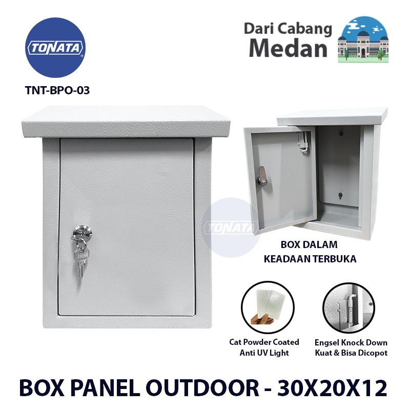Jual Box Panel Listrik 30 x 20 x 12 Outdoor Tonata / Powder Coated ...