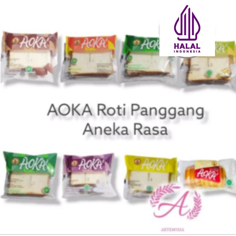 Jual AOKA Roti Panggang dan Gulung / Momotaro Aneka Varian 1 dus ...