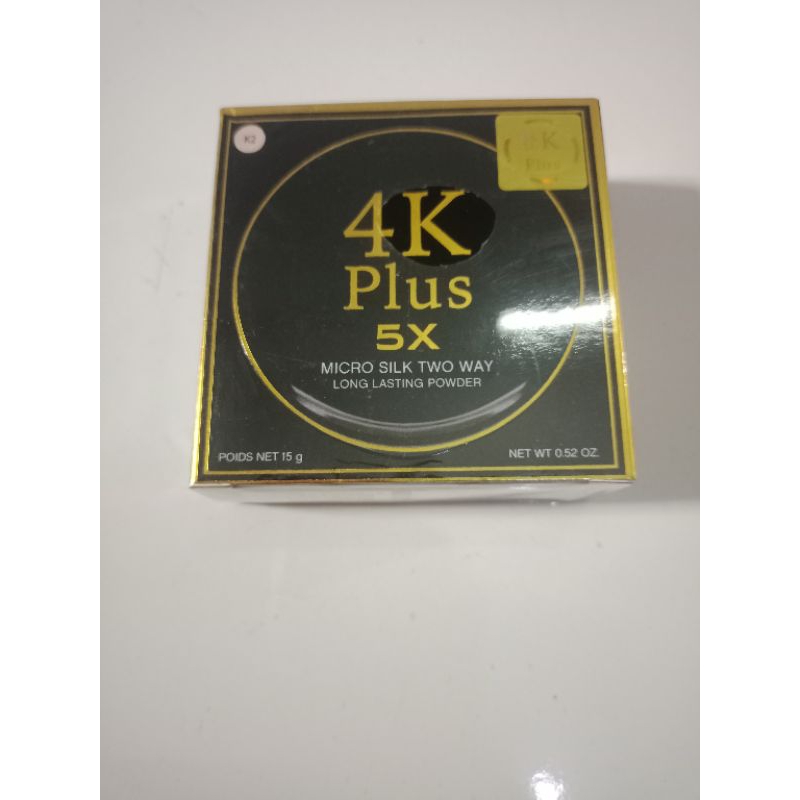 Jual 4K Plus 5x Micro Silk Two Way Long Lasting Powder | Shopee Indonesia