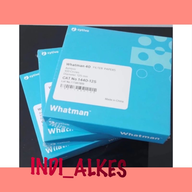Jual Kertas Saring Whatman No.40Diameter 125 mm Ecer / Kertas Saring ...