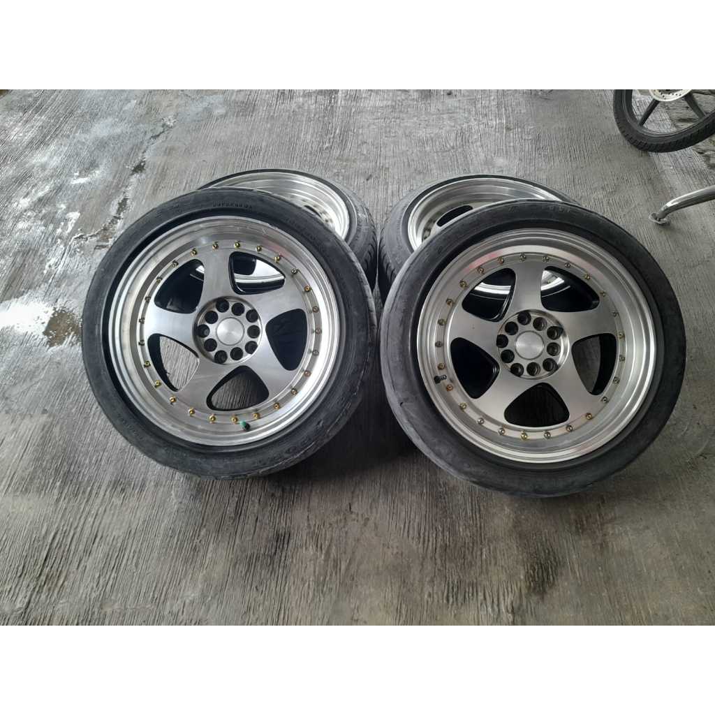 Jual VELG SEKEN RESING ROTIFOM RING 17 PCD 5X100/114 VELG AJA BAN ...
