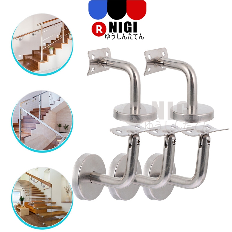 Jual NIGI 60x60mm Bracket Handrail Konektor Hand Railing Glass Tangga ...