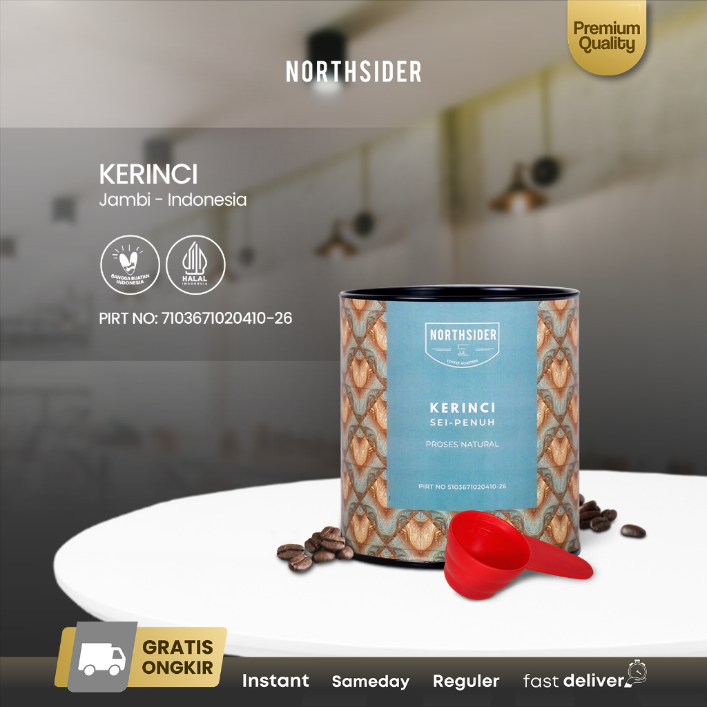 Jual Northsider Kopi Arabika Kerinci Sei-Penuh Natural Coffee 100g ...