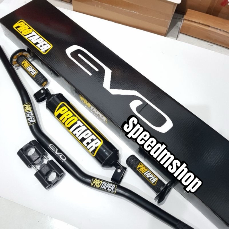 Jual PAKET STANG FATBAR PROTAPER TYPE EVO LOW PLUS GRIP PROTAPER DONAT ...