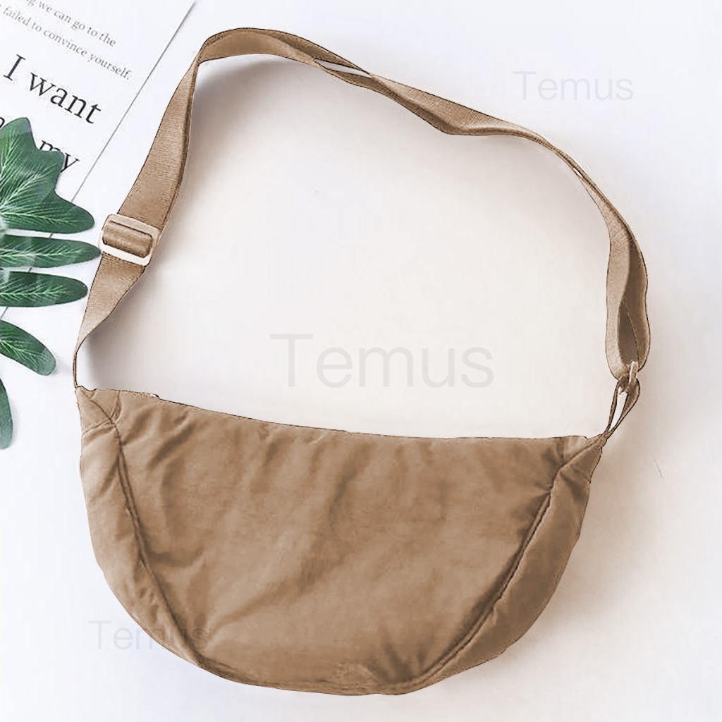 Jual Temus -ready stock Uniklo Dumpling Sling bag Korea Thailand Viral ...