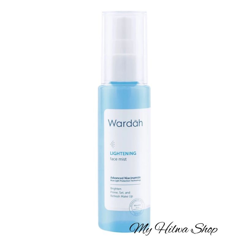 Jual WARDAH Lightening Face Mist 60 ml - Spray untuk Primer, Setting ...