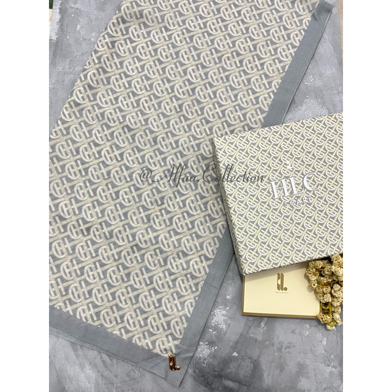 Jual HCL Scarf by Heylocal.id Cloudy Grey | Shopee Indonesia
