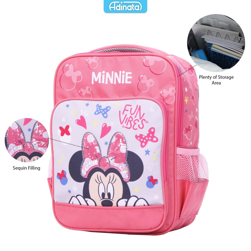 Jual Minnie Bow Rucksack M - Adinata / Tas Ransel Anak/ Ransel Karakter ...