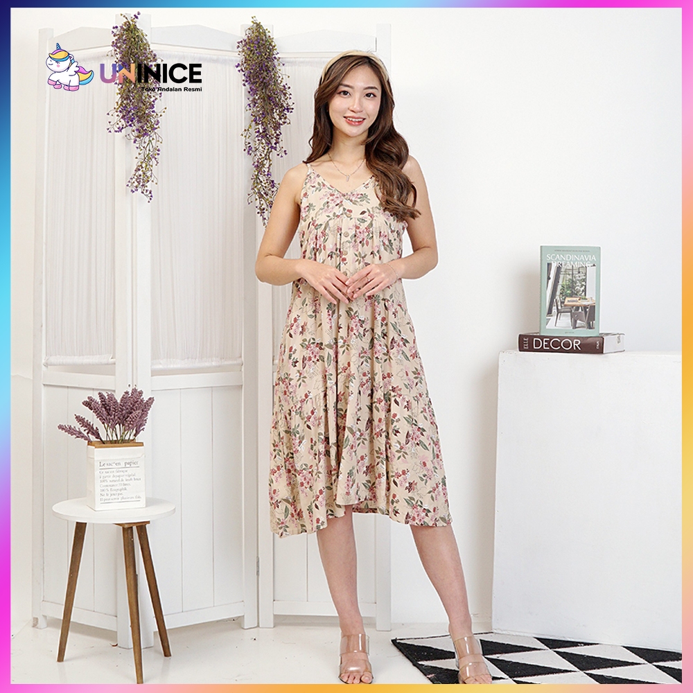 Jual UNINICE [Pengiriman Rahasia] Baju Tidur Tali Ikat Longgar Rok ...