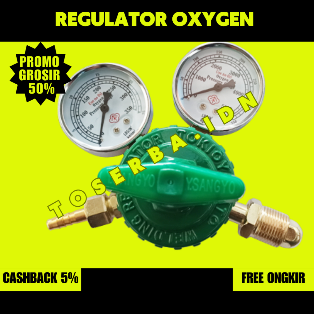 Jual REGULATOR LAS TOKIO YAMATO OXYGEN - LPG - ACETYLENE | Shopee Indonesia