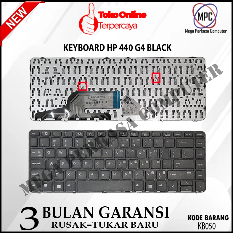 Jual Keyboard HP ProBook 430-G3 430-G4 440-G 440-G4 445-G3 446-G3 BLACK ...