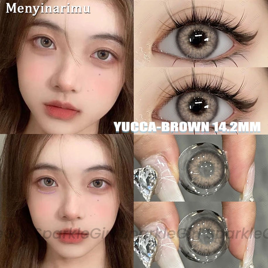 Jual Eyeshare Omg Brown 14.0mm Softlens | Shopee Indonesia