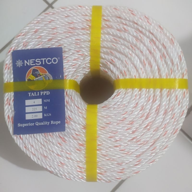 Jual 1 ROLL Tali Tambang 4mm PPD ±220meter Berat ±2KG / Tali Tampar 4mm ...