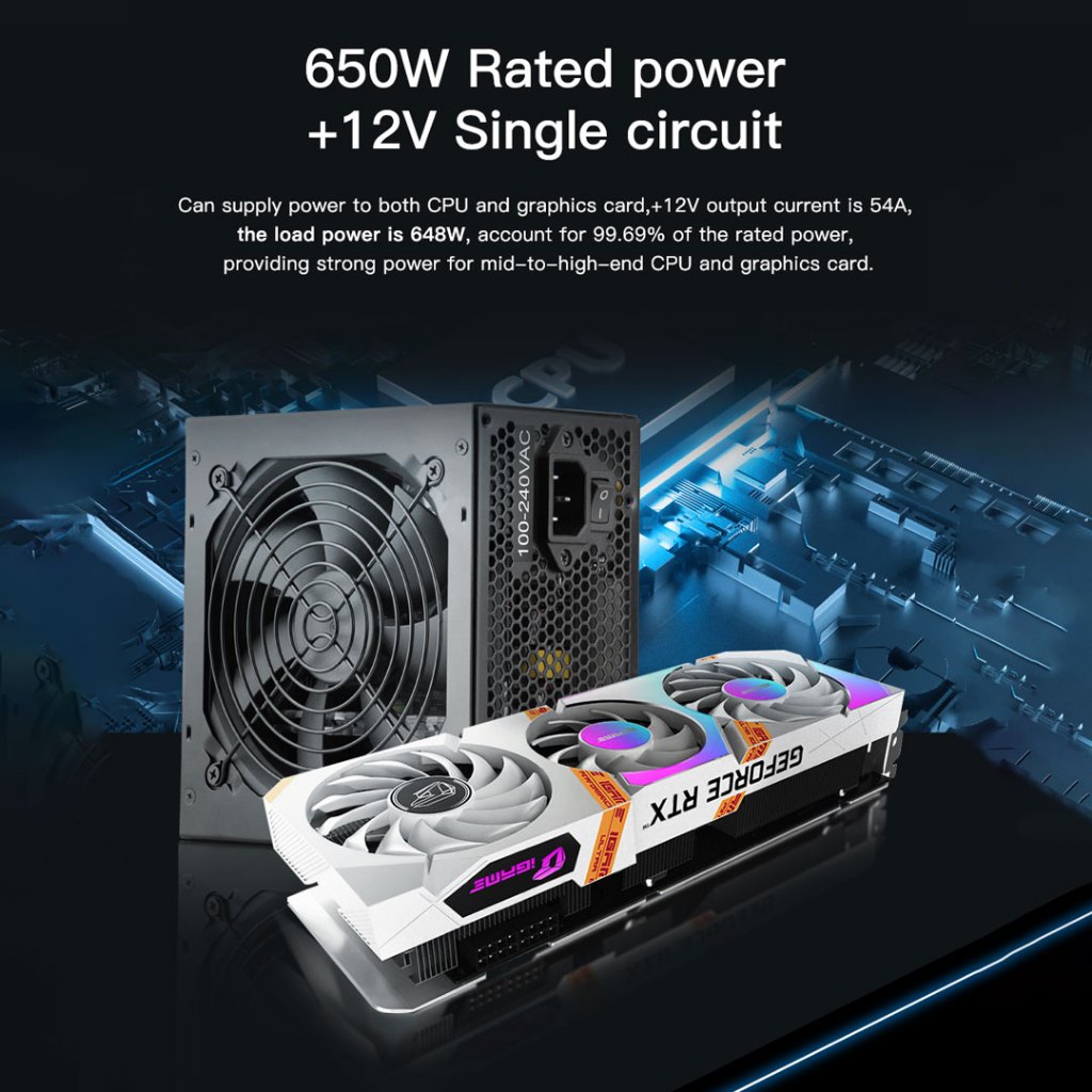 Jual SEGOTEP BN650W (650W 80PLUS BRONZE PSU Flat Cable Non Modular ...