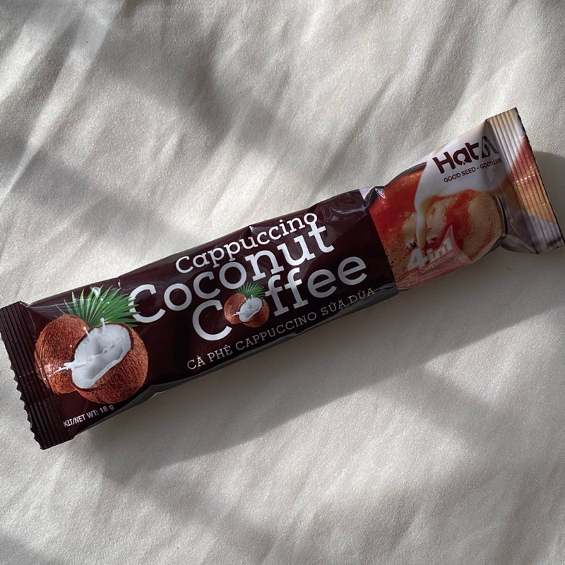 Jual HAT A Cappuccino Coconut Coffee 18gr | Kopi Vietnam Instan Rasa ...