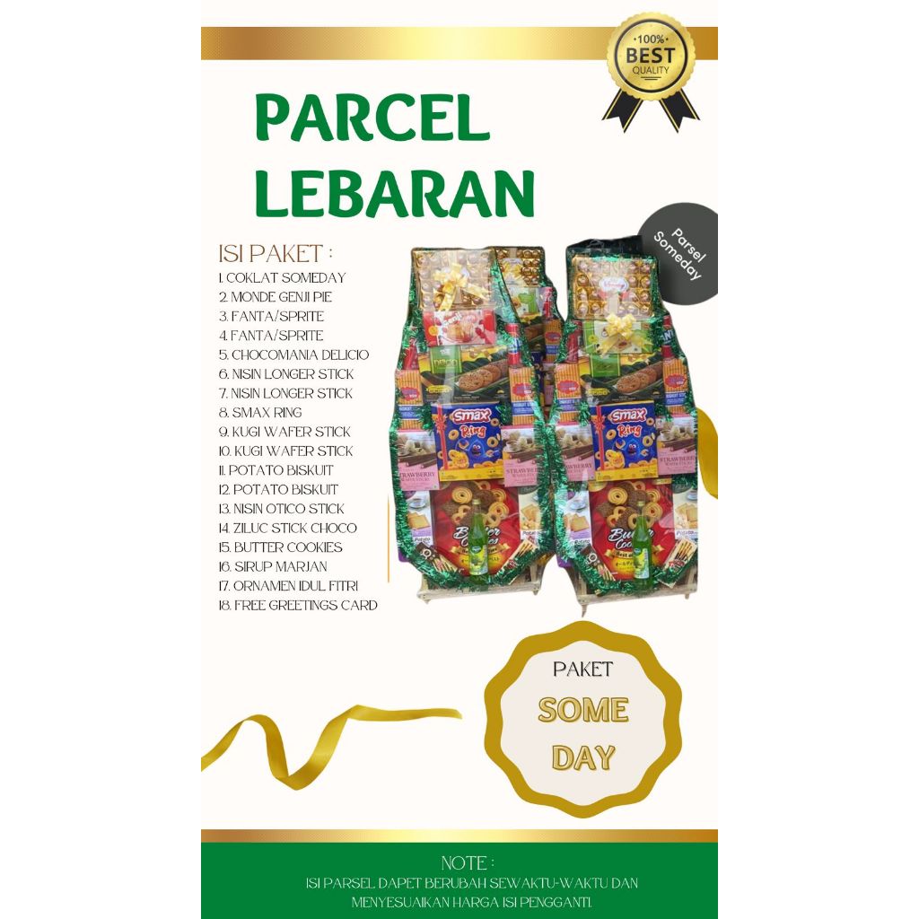 Jual PARCEL LEBARAN ELITE GELAS PLUS TATAKAN MEWAH PARSEL/ HADIAH HARI ...
