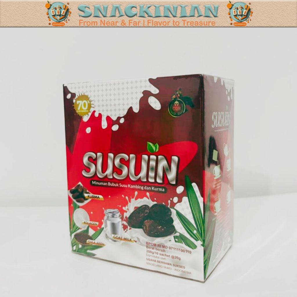 Jual SUSUIN dari Susu Kambing + Buah Kurma Untuk Nyeri Tulang Sendi dan ...