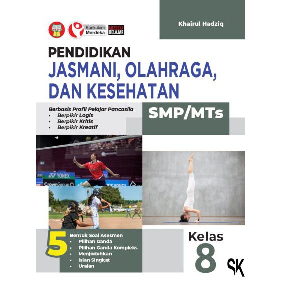 Jual BUKU PENDIDIKAN JASMANI, OLAHRAGA, DAN KESEHATAN/PJOK/PENJAS UNTUK SMP/MTs KELAS 8/VIII ...