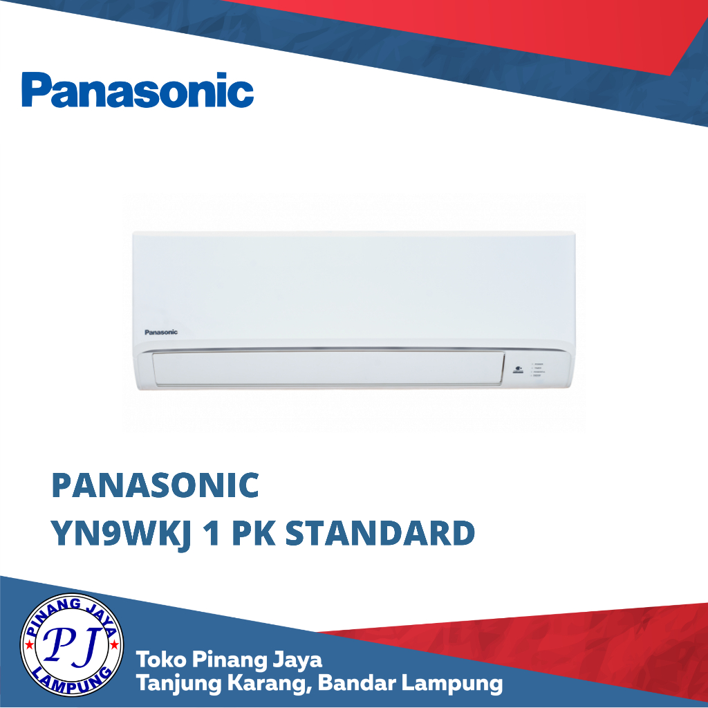 Jual AC PANASONIC STANDARD 1 PK TYPE YN9WKJ Standar - GARANSI RESMI FREE VACUUM | Shopee Indonesia