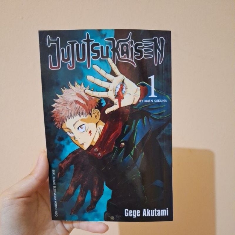 Jual Preloved Komik Jujutsu Kaisen Vol.1 - 4 (terjemahan indonesia) | Shopee Indonesia