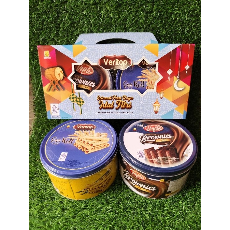 Jual Veritop Parcel isi 2 Kaleng ( Egg Roll & Astor Coklat ) | Shopee ...