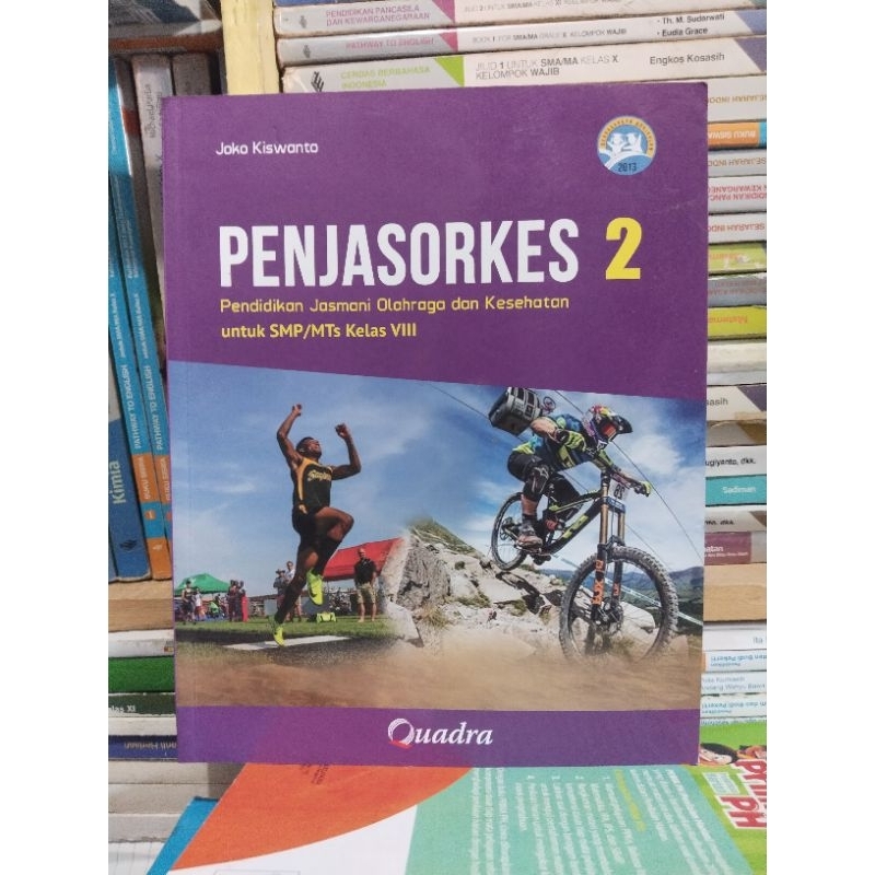 Jual buku penjasorkes/penjaskes kelas 8/VIII/2 smp/mts quadra revisi | Shopee Indonesia