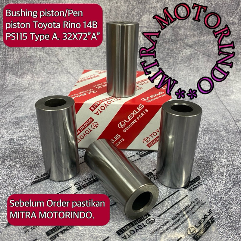 Jual Bushing Piston/Pen Piston Toyota Rino 14B PS115 Type A 32X72"A ...