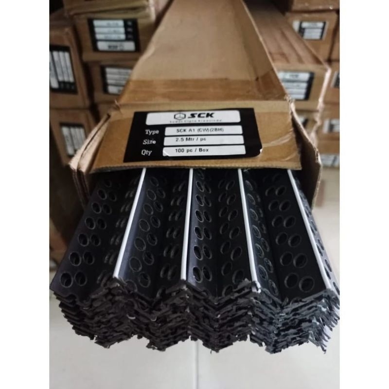 Jual corner bead sudutan luar tembok UPVC PVC SCK A1 CW 2.5m ( MINIMAL ...