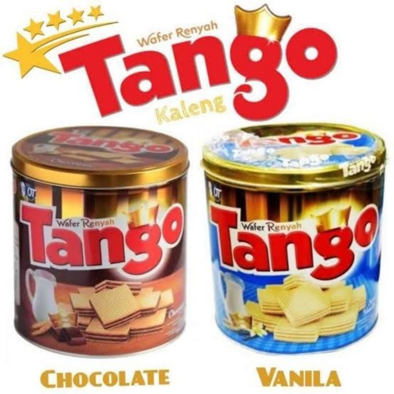 Jual Wafer Tango Kaleng 270 gr - Tango Coklat - Tango Vanilla | Shopee ...