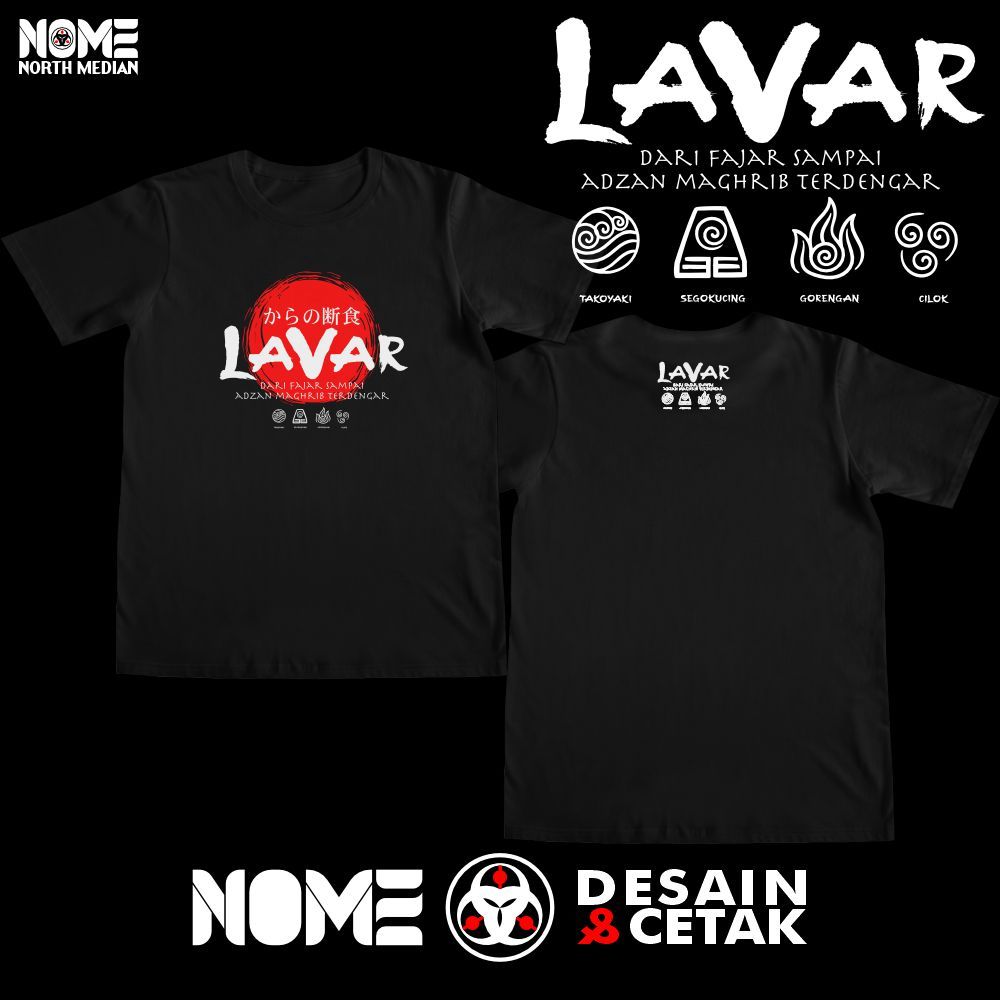 Jual Kaos Pengendali Lavar Lapar Puasa Ramadhan Avatar Parodi Plesetan ...