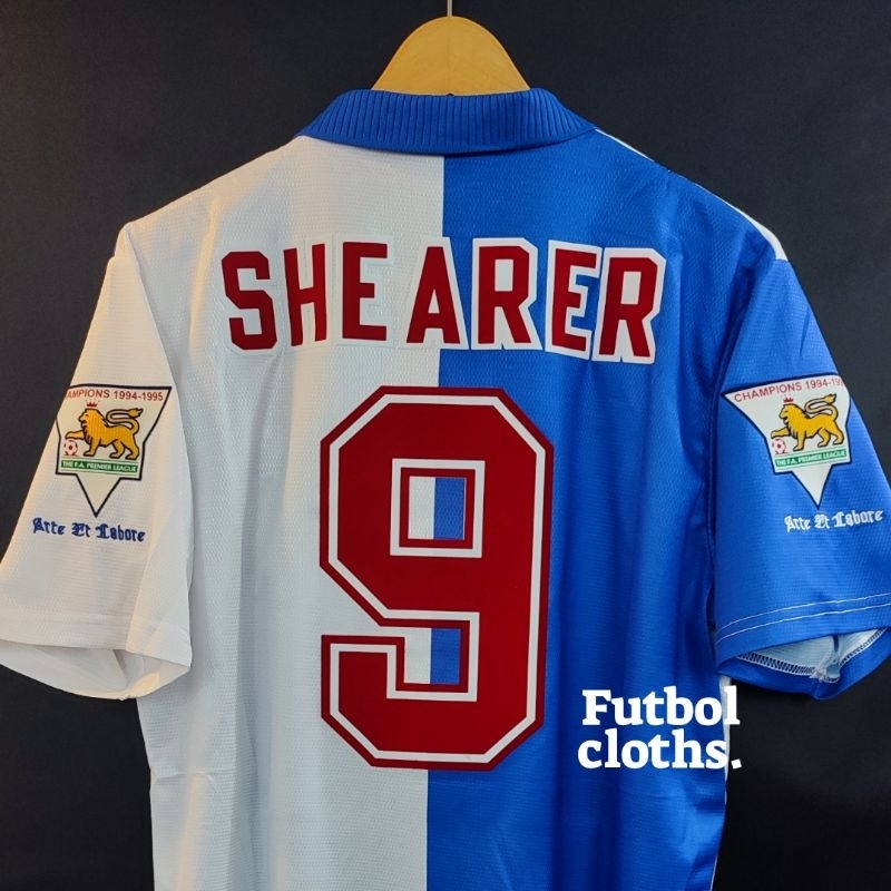 Jual Jersey Blackburn Rovers retro 1994 1995 1996 | Shopee Indonesia