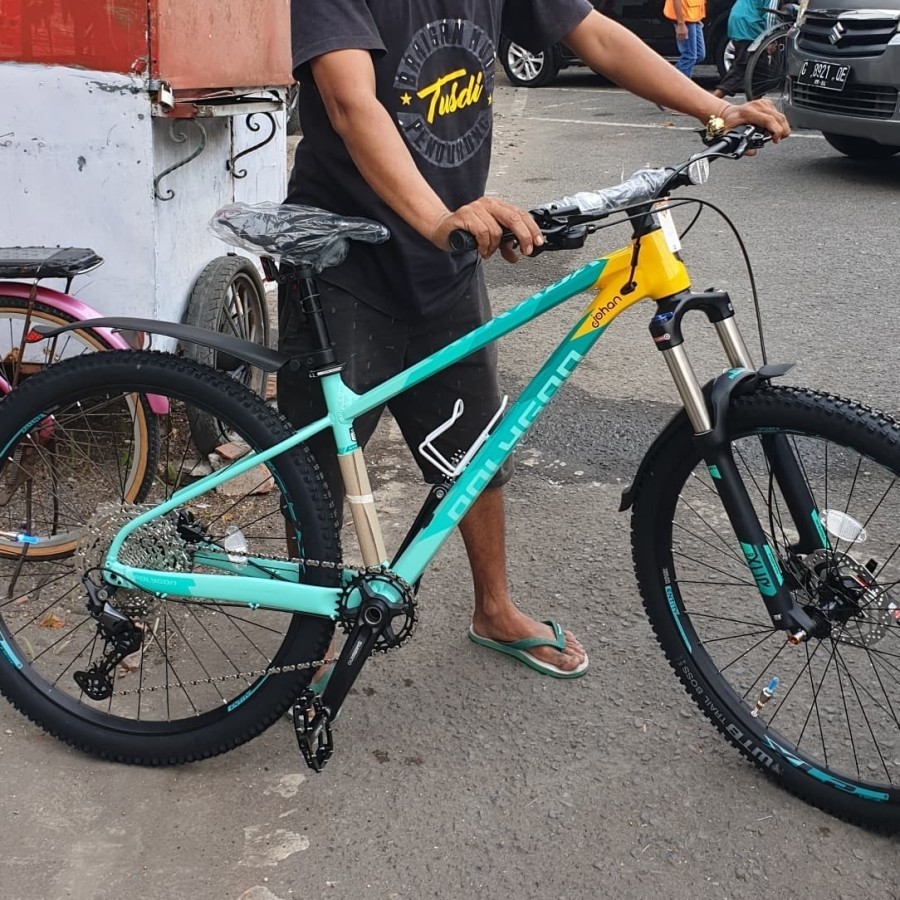 Jual Spakbor Sepeda MTB Polygon - Set Depan & Belakang, Warna Hitam ...