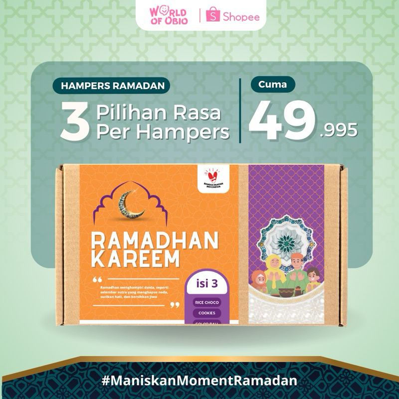 Jual HAMPERS RAMADHAN Special by Obio (Isi 3) - Parcel Lebaran / EID ...