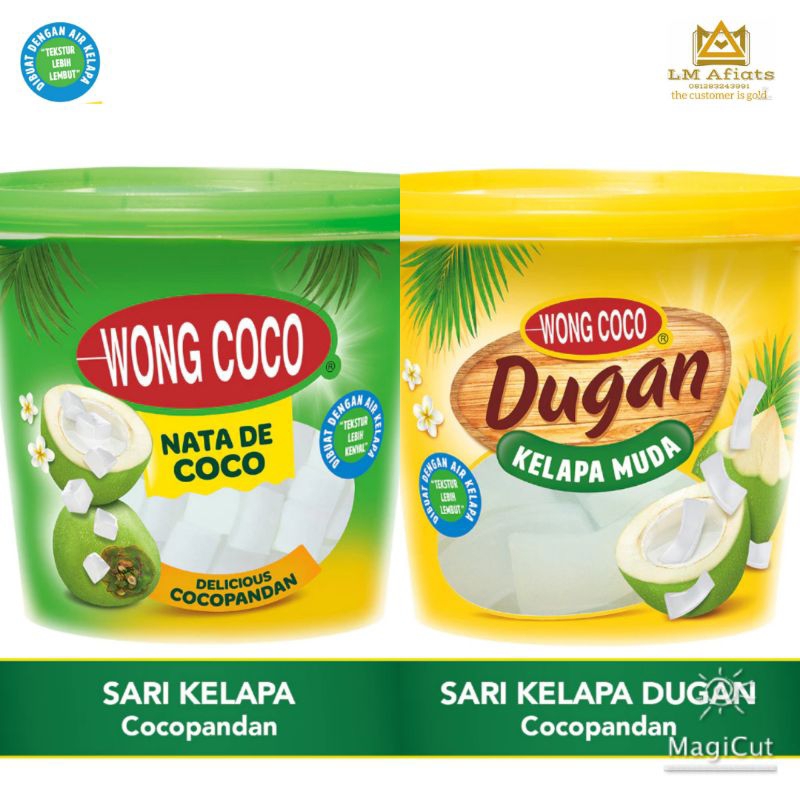 Jual WONG COCO NATA DE COCO 1KG | Shopee Indonesia
