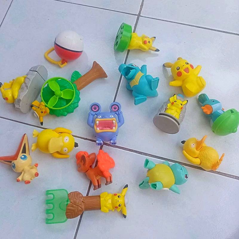 Jual Mainan Pokemon Happy Meal McDonald`s Mcd Burger King KFC Preloved Second Murah | Shopee ...