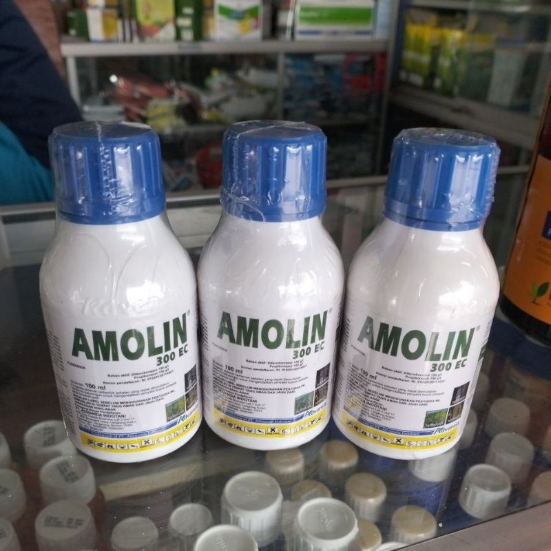 Jual Amolin 300 EC 100ml Fungisida Untuk Kendalikan Busuk Pelapah ...