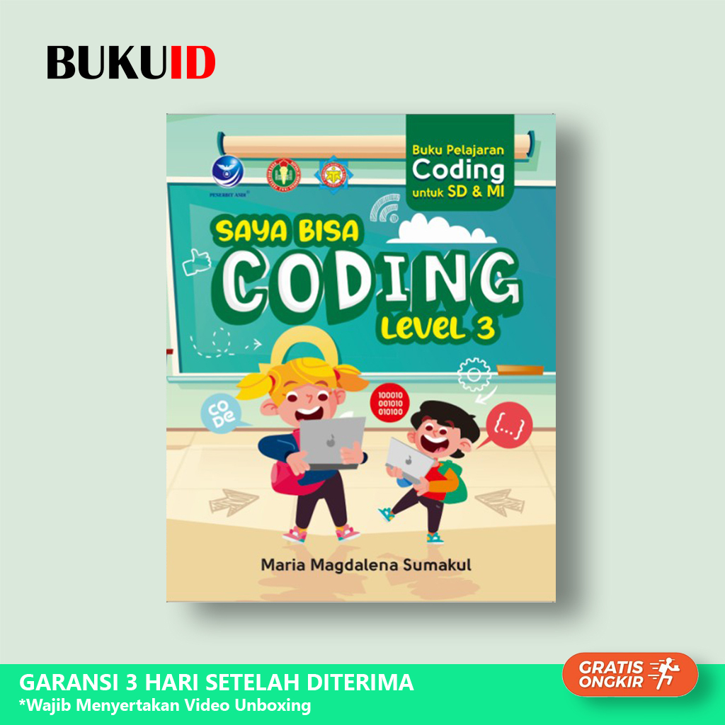 Jual Buku Pelajaran Coding Untuk SD Dan MI: Saya Bisa Coding Level 3 ...