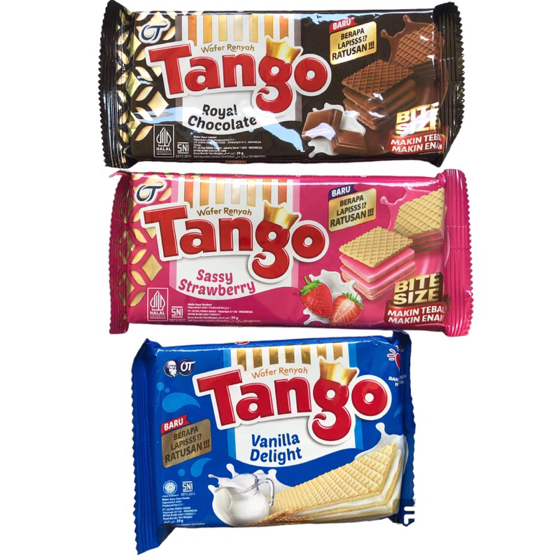Jual Wafer Tango 39gr 3Pcs | Shopee Indonesia