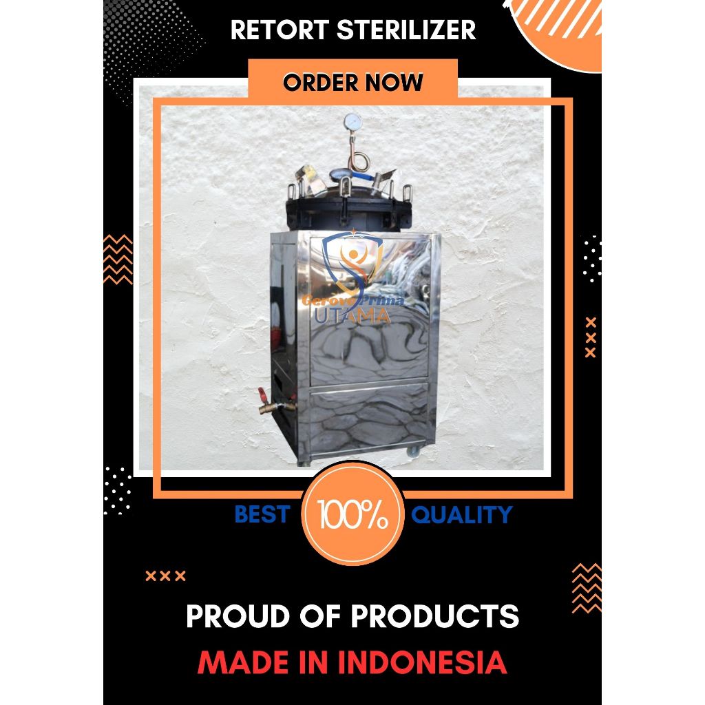 Jual Mesin Retort Sterilisasi Makanan 100 Liter - Mini Retort ...