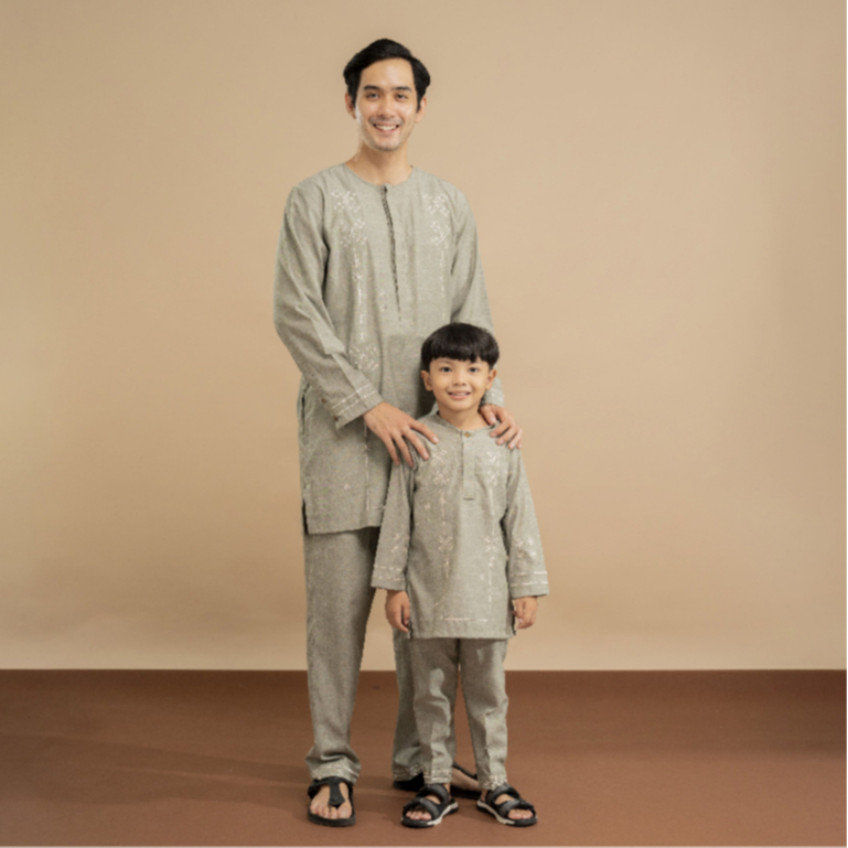 Jual ADHA Emerald Raya Series by Kaum Adam Kemeja Kurta Spesial Hari ...