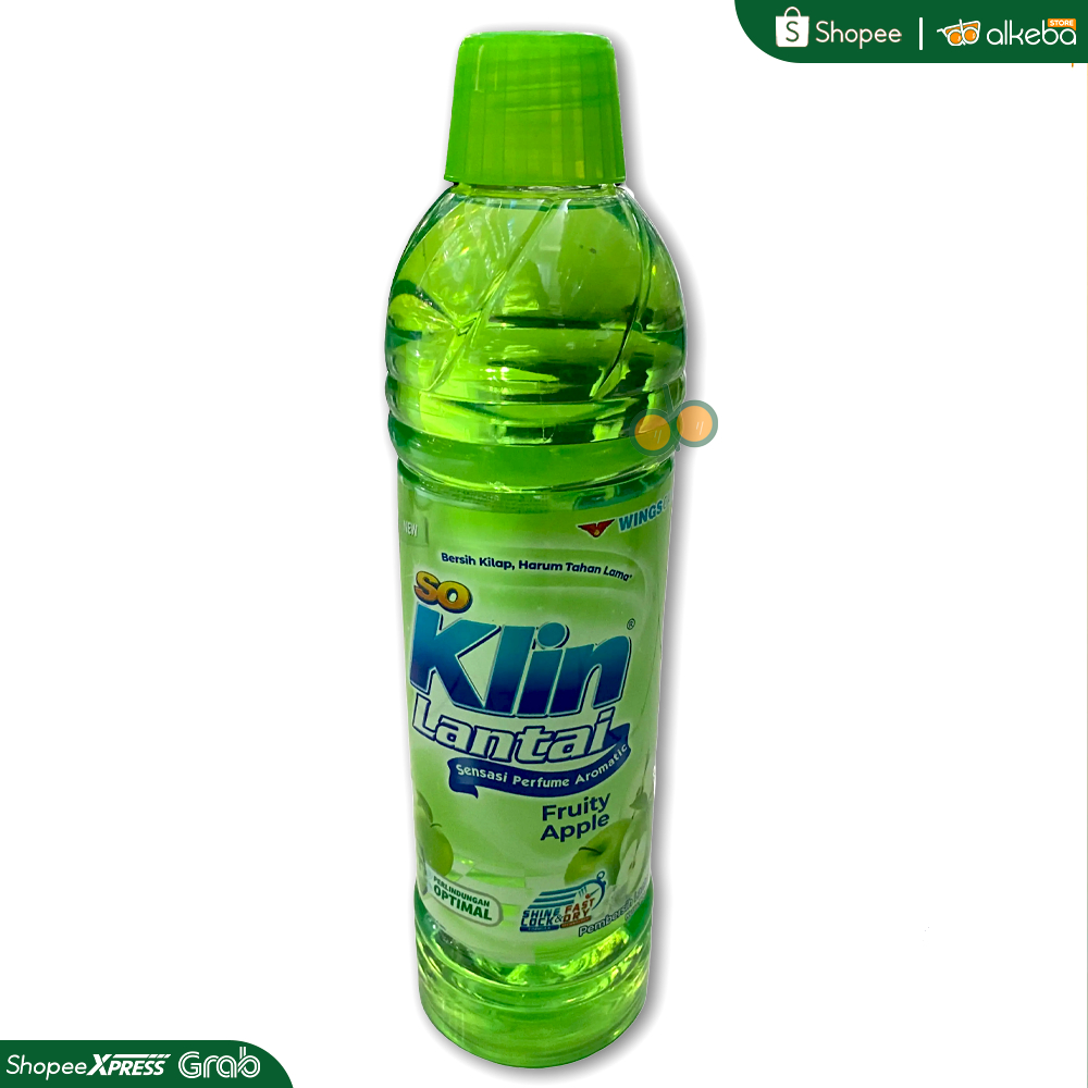 Jual Soklin Lantai Botol 900Ml So Klin Pembersih Lantai 900 Ml Floor ...