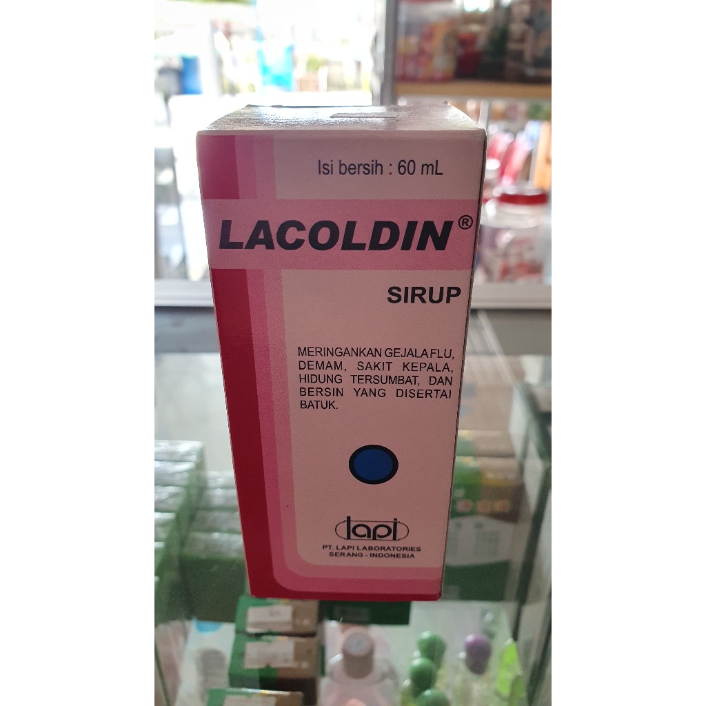 Jual Lacoldin Sirup 60ml - Lakoldin Sirup | Paracetamol Obat Flu Pilek ...