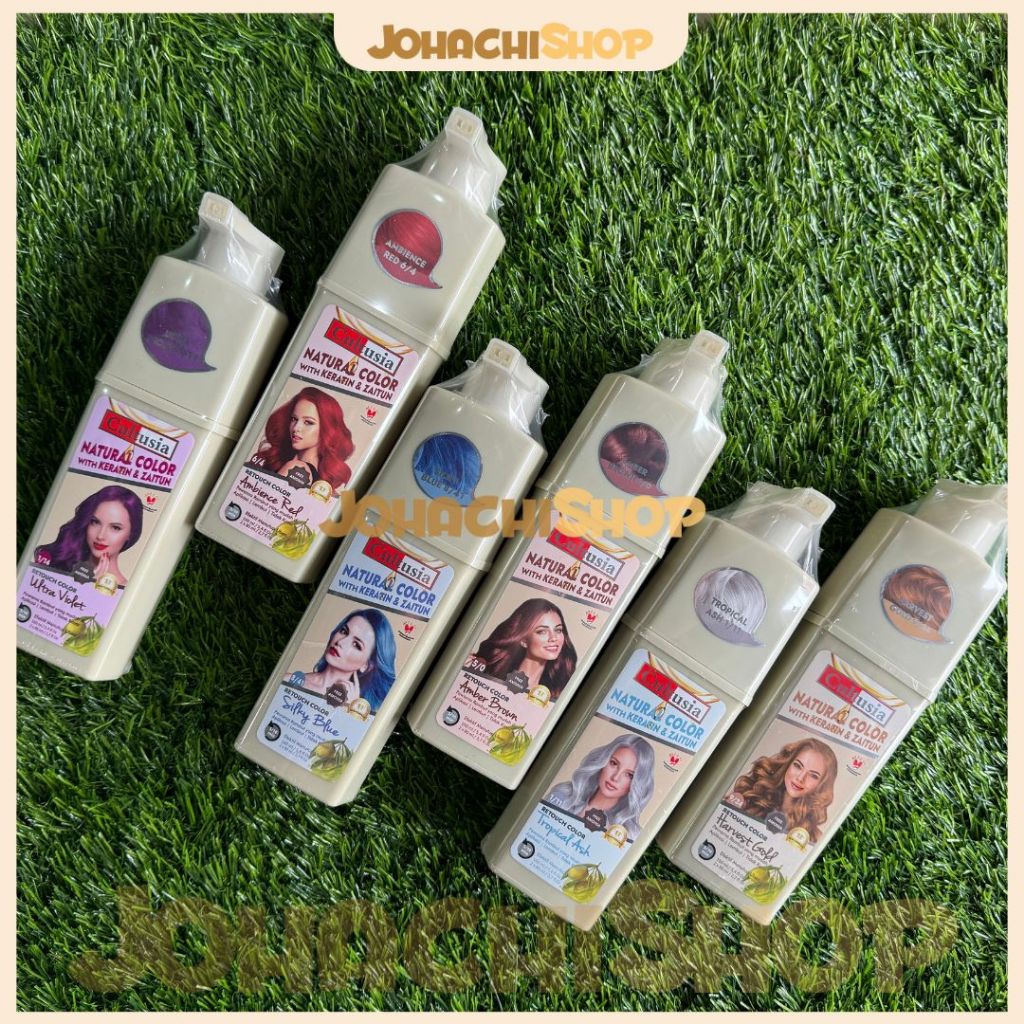 Jual Cultusia Natural Color With keratin & Zaitun Retouch Shampo 160ml | Shopee Indonesia