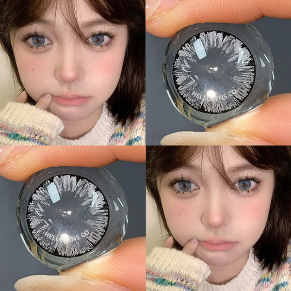 Jual HELLOLENS My Ice Gray 14.8mm Natural Lens / Softlen My Ice Grey by ...