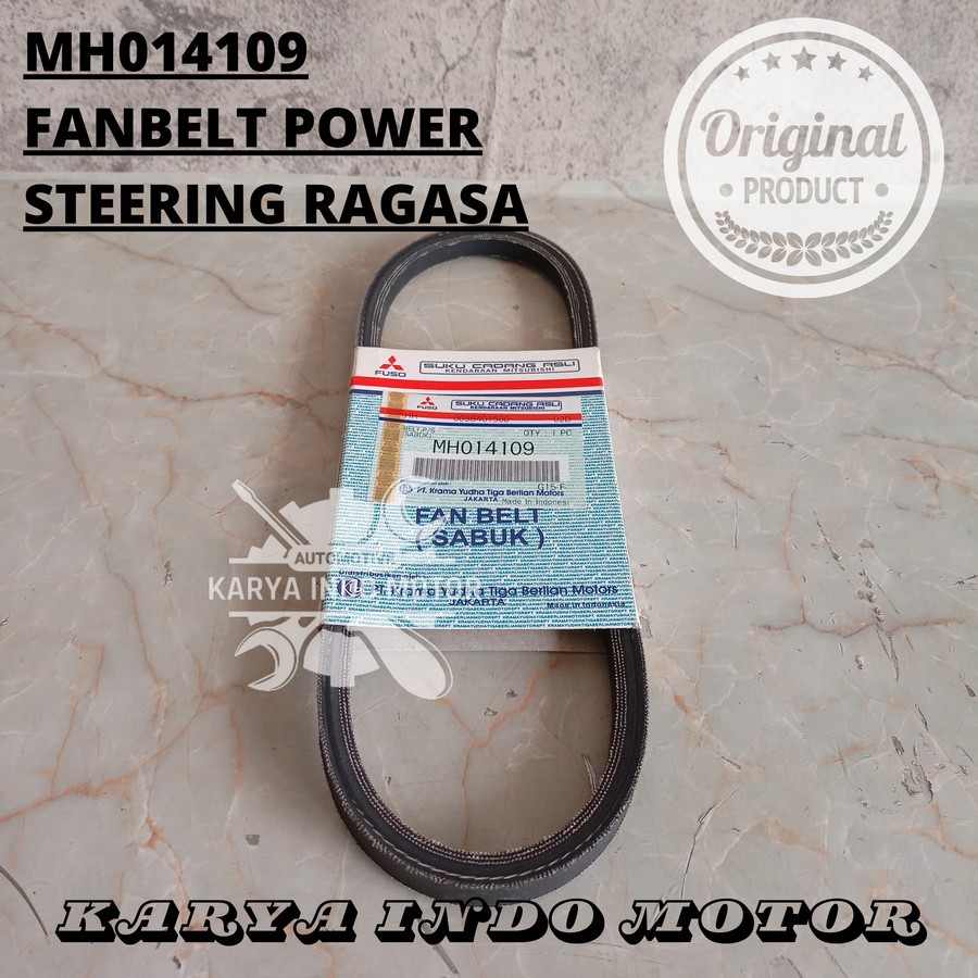 Jual TALI KIPAS / FAN BELT POWER STEERING MITSUBISHI CANTER MH014109 ...