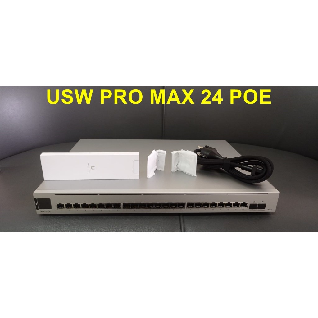 Jual Ubiquiti Pro Max 24 PoE (USW-Pro-Max-24-PoE) | Shopee Indonesia