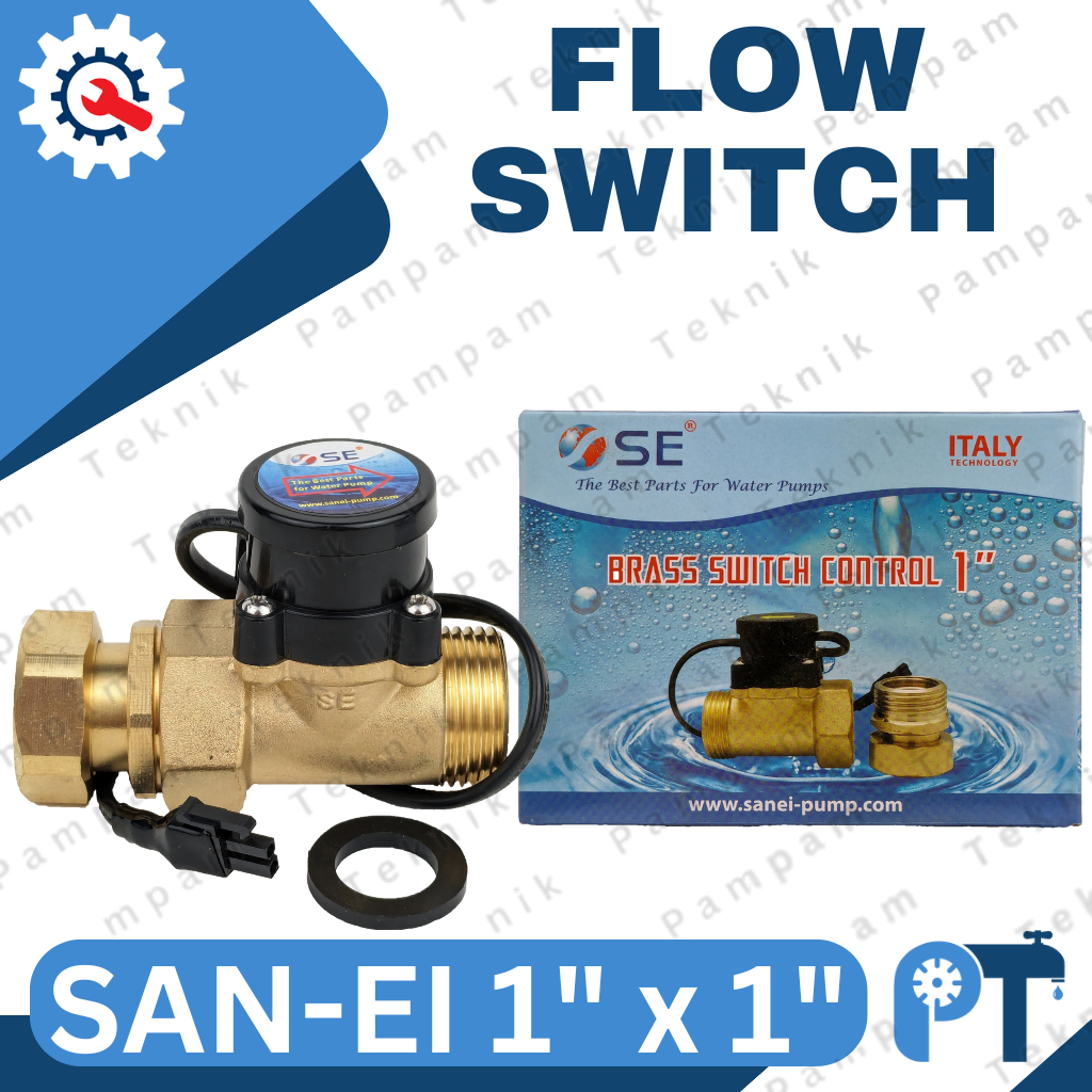 Jual Flow switch Sanei 1 inch - Flowswitch 1x1" SAN-EI Otomatis pompa air dorong booster ...