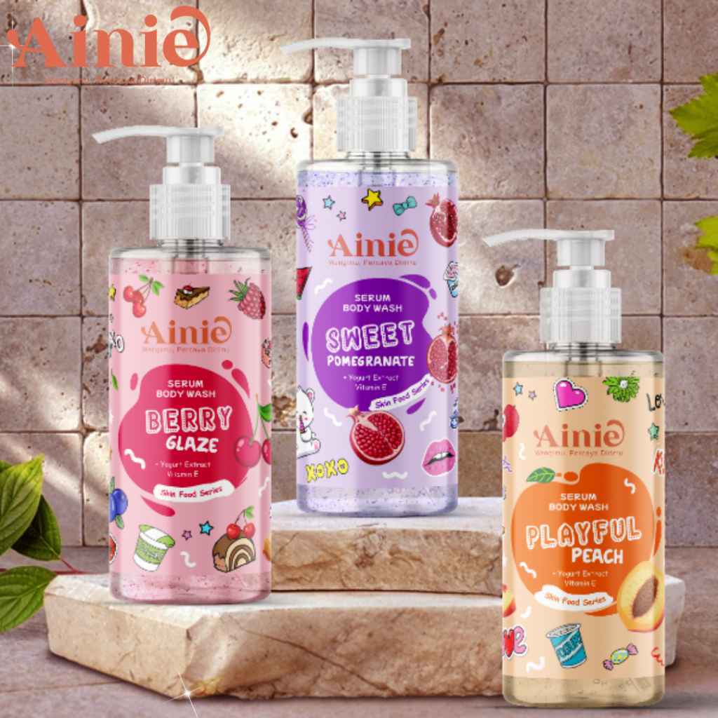 Jual ️CitraCosmetic ️ Ainie Brightening Serum Body Wash 300 Ml | Shopee ...