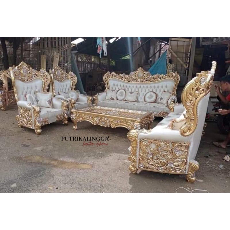 Jual Kursi sofa Belagio koper/sofa belagio koper/sofa rumah/sofa ruang ...
